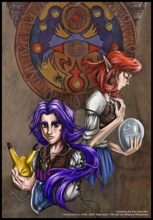 Fanart Friday: Anju and Kafei - Zelda Universe