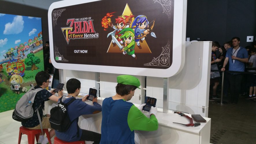 A virtual tour of Nintendo’s booth at PAX Australia - Zelda Universe