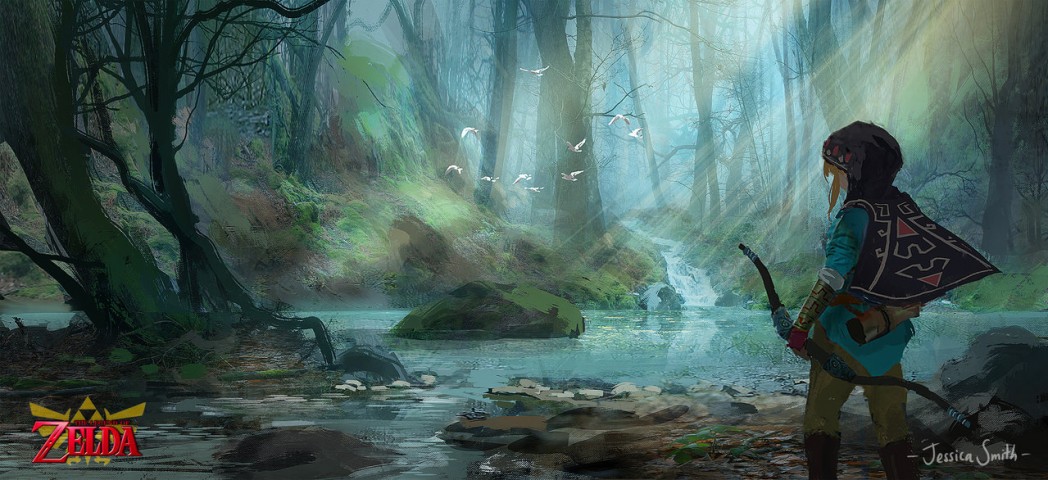 Artist Jessica Smith envisions a beautiful open-world Zelda on the Wii ...