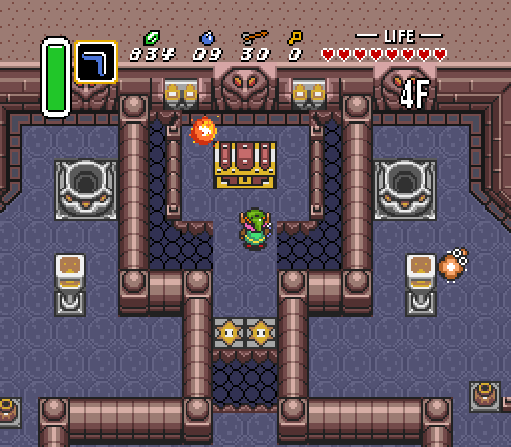 Chapter 4: Tower of Hera- A Link to the Past Walkthrough and Guides ...