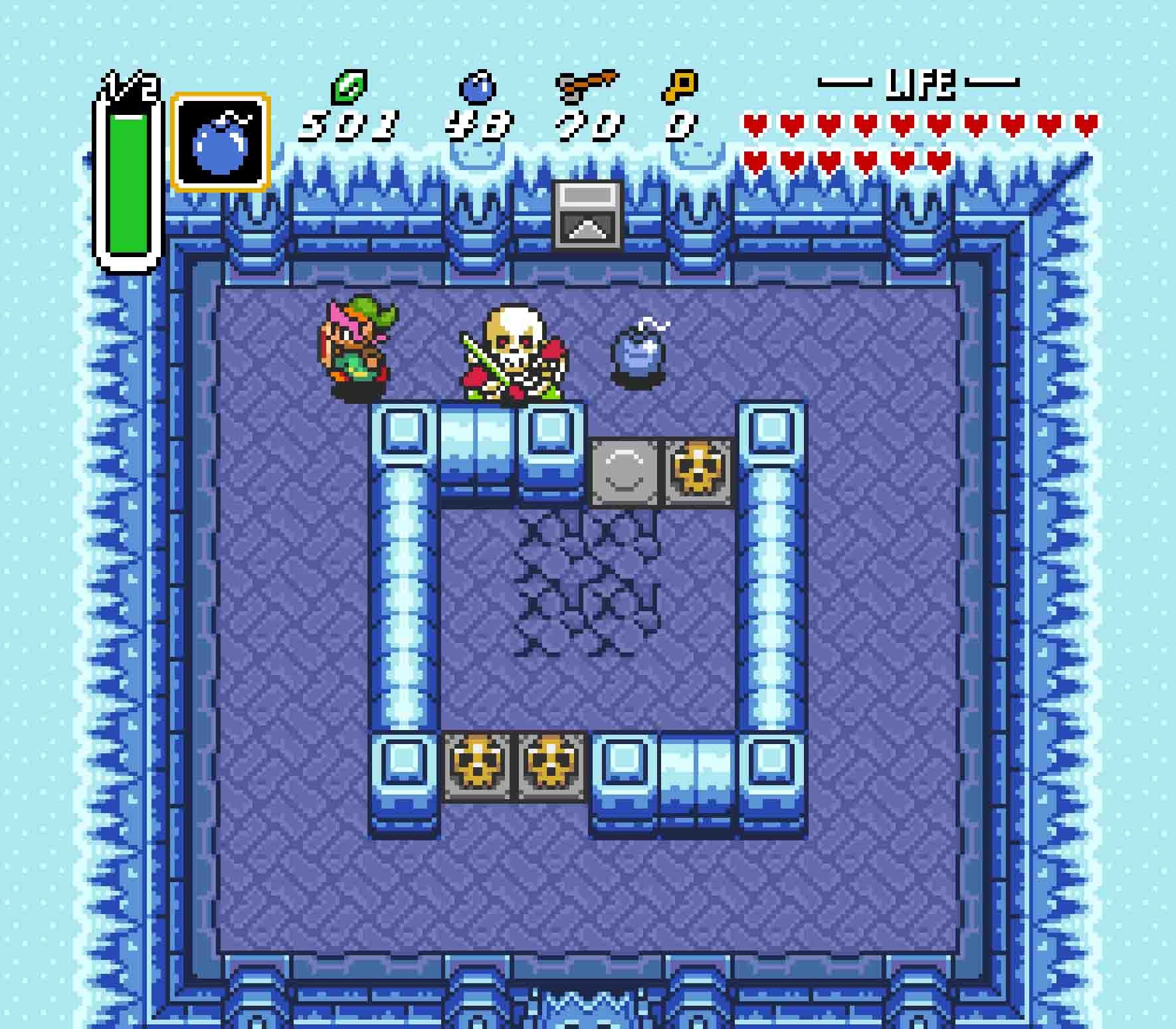 Chapter 10: Ice Palace - A Link to the Past Walkthrough and Guides ...