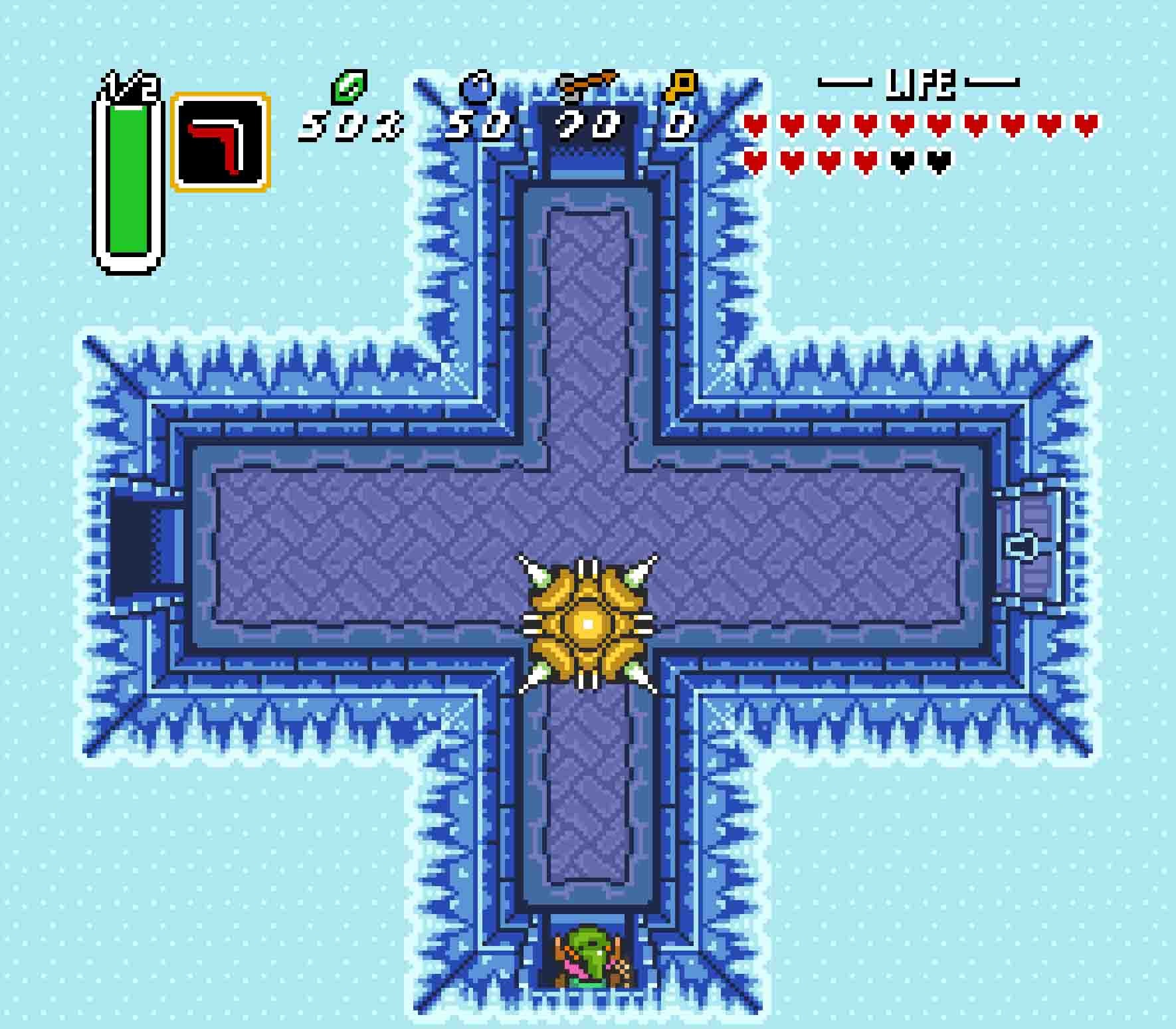 Chapter 10: Ice Palace - A Link to the Past Walkthrough and Guides ...