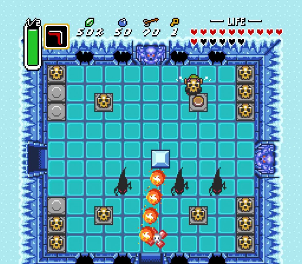 Chapter 10: Ice Palace - A Link to the Past Walkthrough and Guides ...