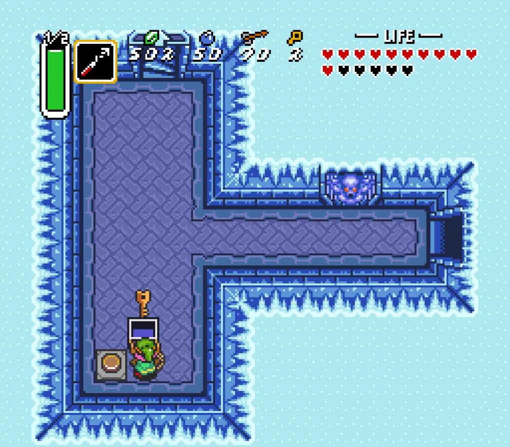 Chapter 10: Ice Palace - A Link to the Past Walkthrough and Guides ...