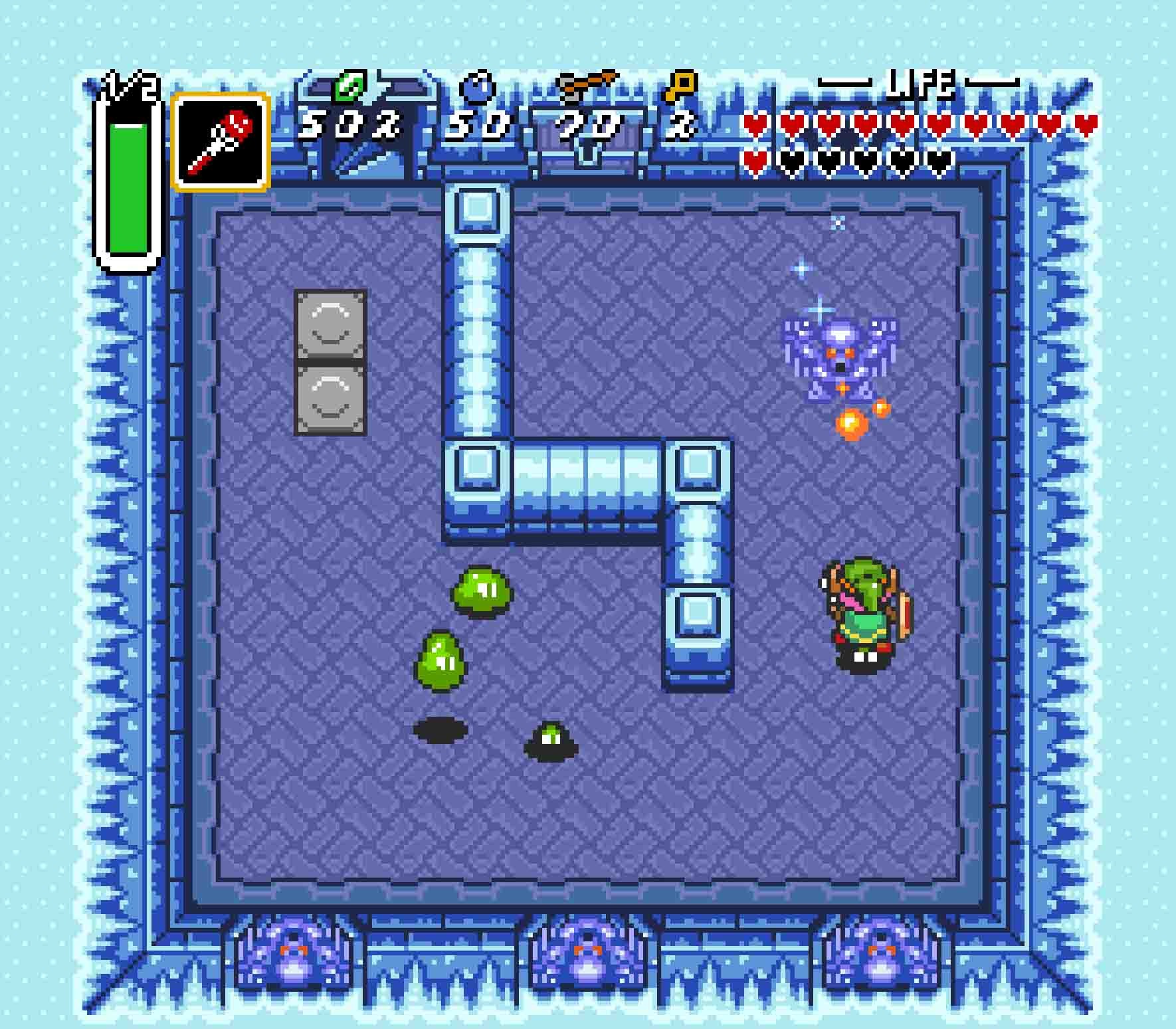 Chapter 10: Ice Palace - A Link to the Past Walkthrough and Guides ...