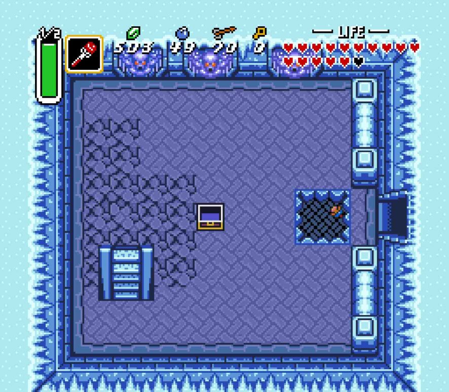 Chapter 10: Ice Palace - A Link to the Past Walkthrough and Guides ...