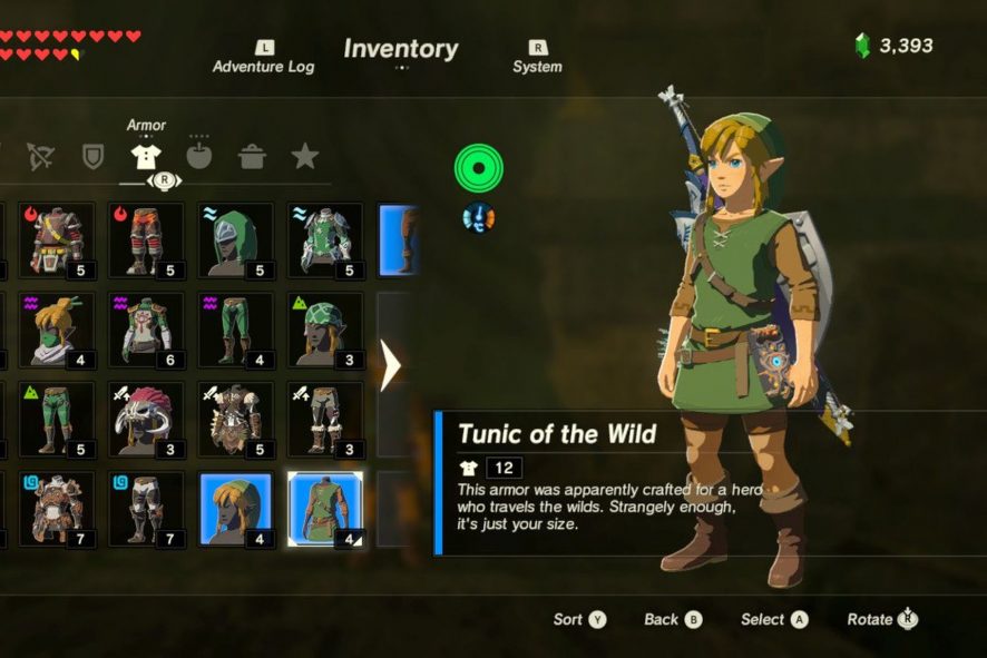 Treehouse staffer has Link wear classic tunic for all Breath of the ...