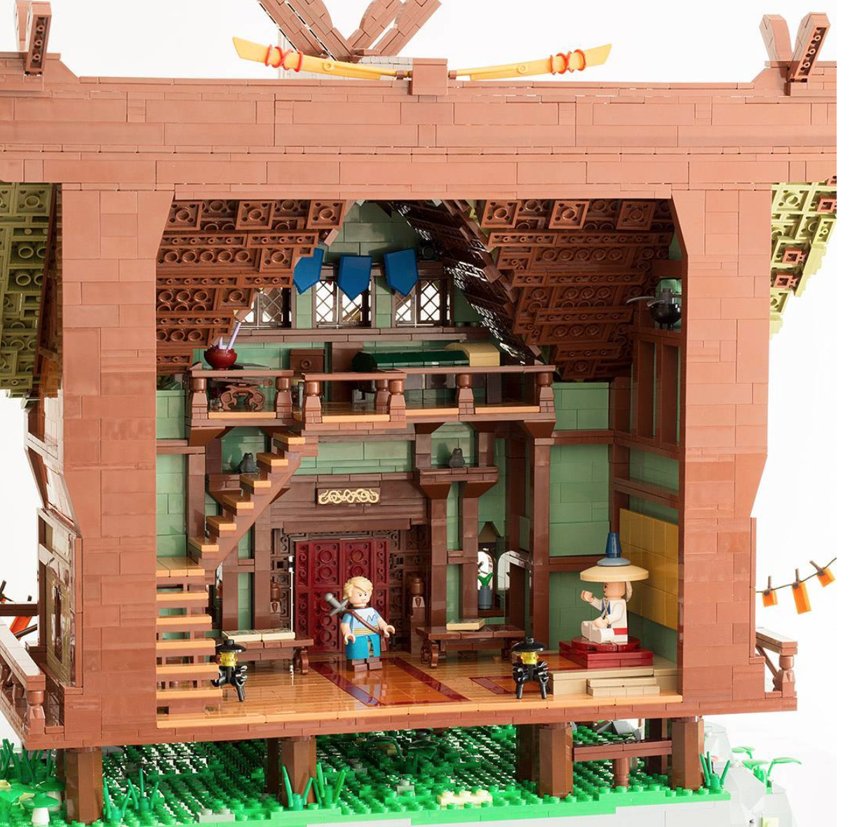 Quest to build Impa’s House out of Lego has been completed - Zelda Universe