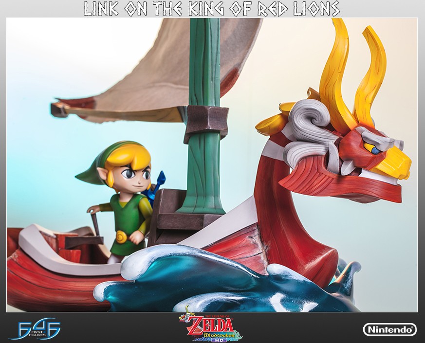 Unboxing of First 4 Figures’ Wind Waker Link on the King of Red Lions