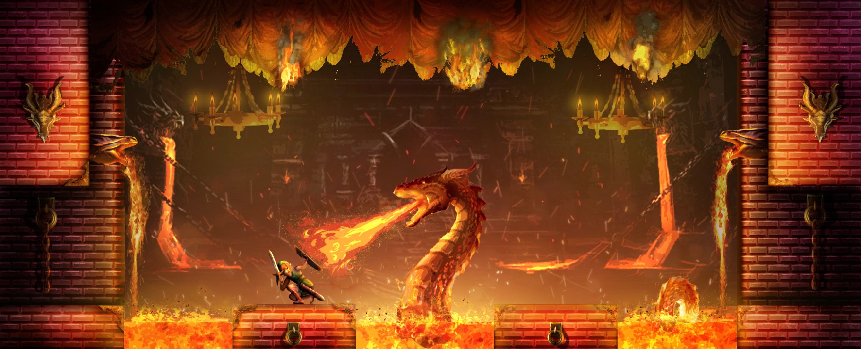 Yuga’s Art Gallery: The Zelda II HD art you never knew you wanted ...