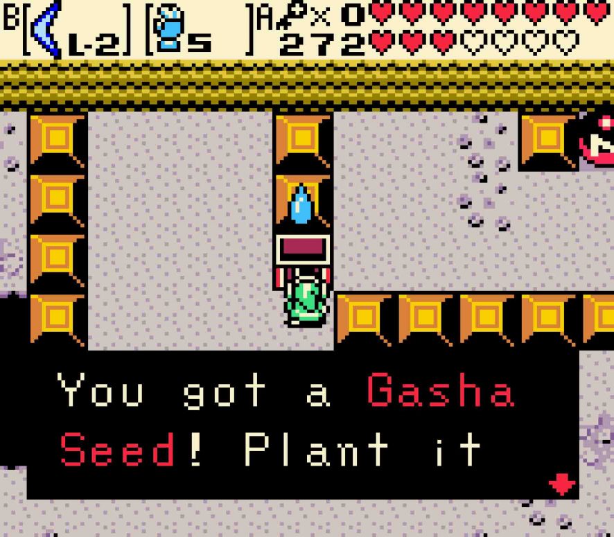 Zelda’s Study: Gasha Seeds and Nuts are likely named after toy vending ...