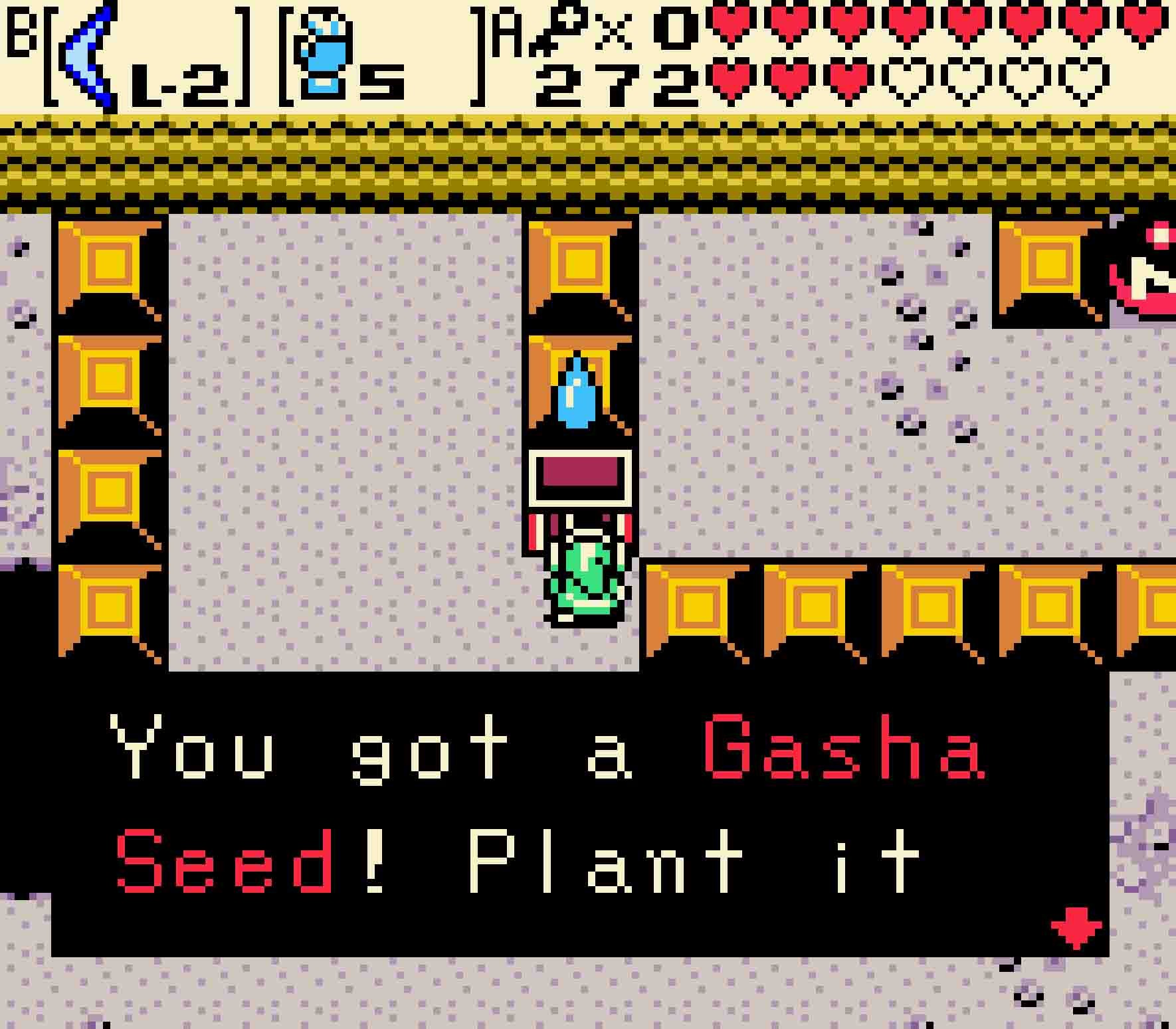 Zelda’s Study: Gasha Seeds and Nuts are likely named after toy vending ...