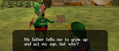 Bombers’ Notebook: Tingle (Majora’s Mask)