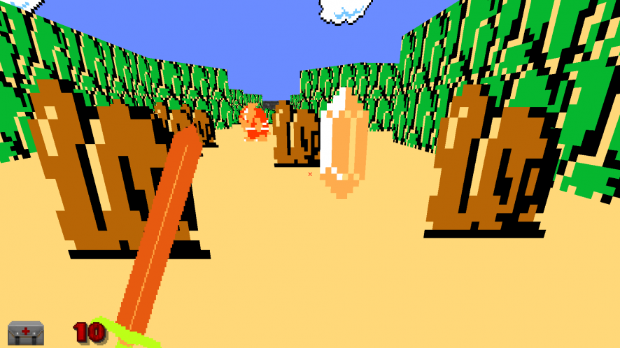 Files for incomplete Doom-style Zelda mod released