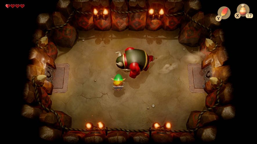 Moblin Hideout - Link's Awakening Walkthrough and Guides | Zelda Universe
