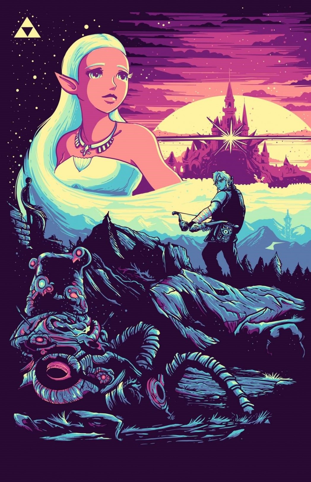 Yuga’s Art Gallery: Breath of the 80’s - Zelda Universe