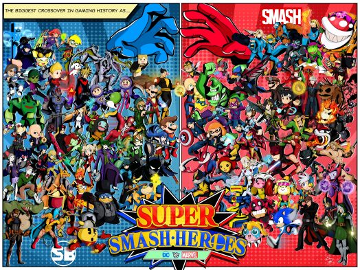 Super Smash Bros. Ultimate becomes a DC Marvel with artist’s ...