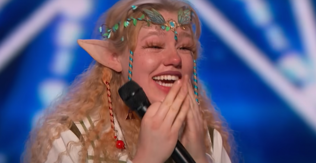 Social media star and real-life fairy Freckled Zelda performs for ...