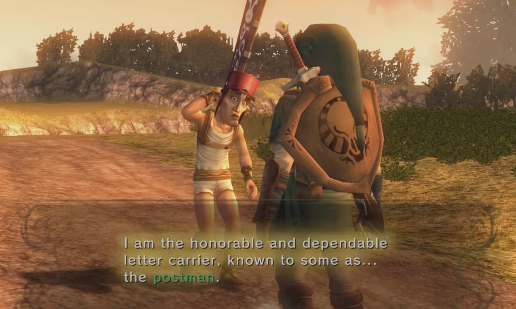 Bombers’ Notebook: Postman (Twilight Princess) - Zelda Universe