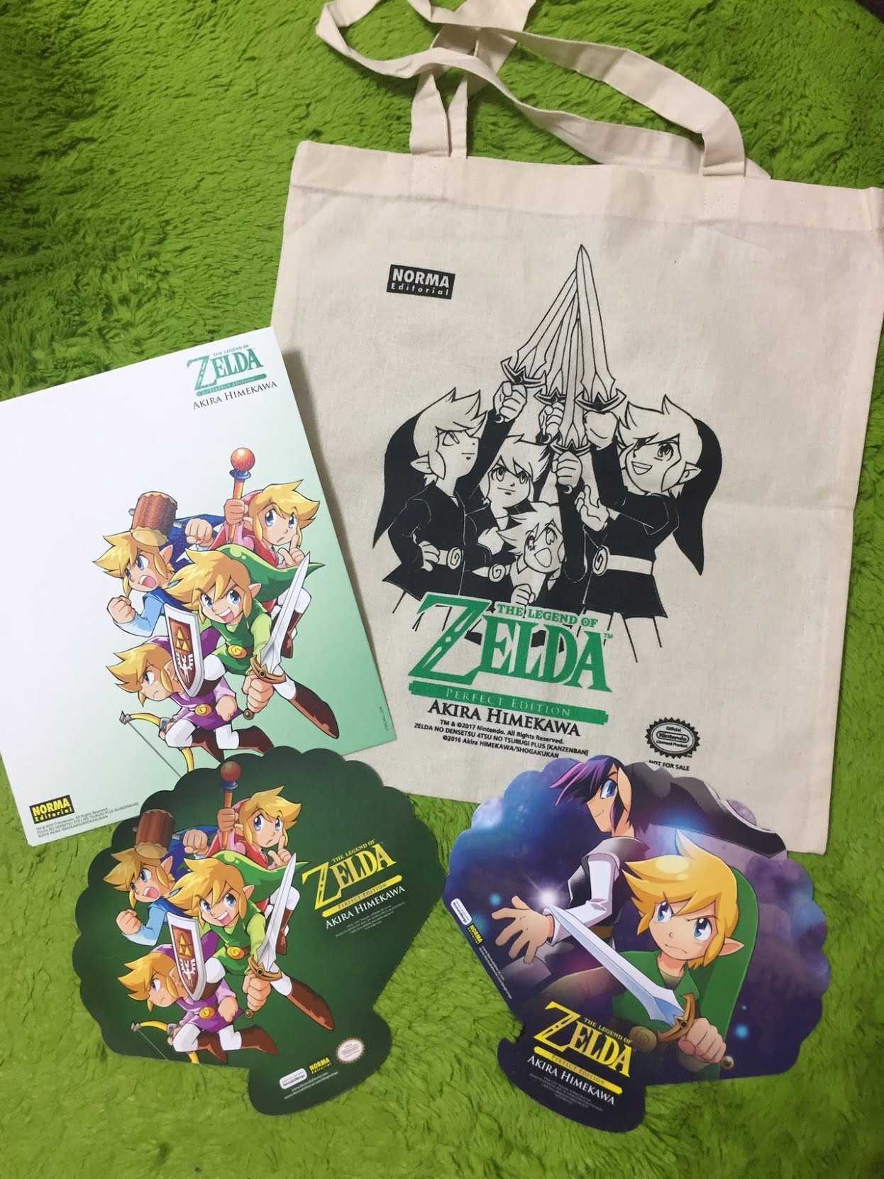Tetra’s Treasures: Four Swords manga merchandise (Salon del Manga 2018)