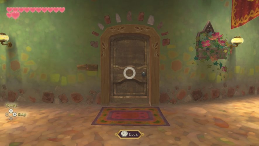 Tingle’s Maps: Zelda’s bedroom door (Skyward Sword) - Zelda Universe