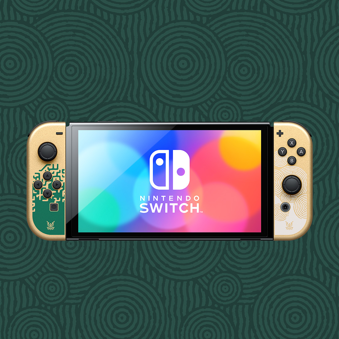 New Zelda themed OLED Switch and accessories announced