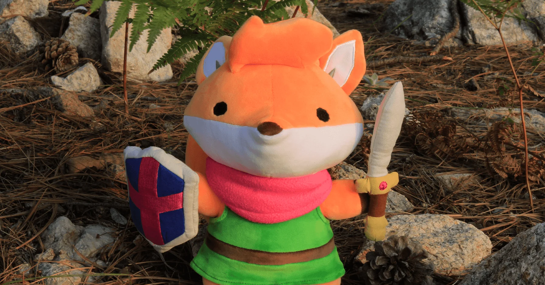 TUNIC ‘Huggable Fox Plush’ now available through Fangamer