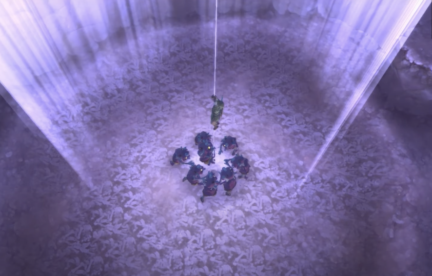Tingle’s Maps: The Ancient Cistern’s reflection of surface and sky