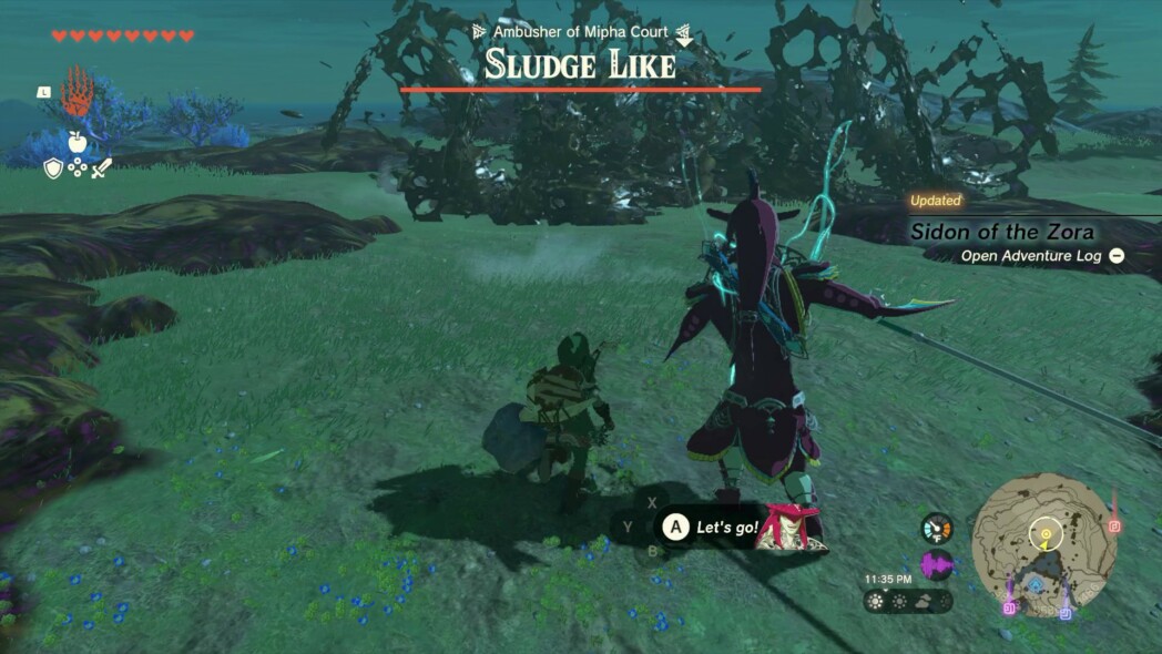 Meeting Prince Sidon and Finding the Water Temple | Zelda Universe