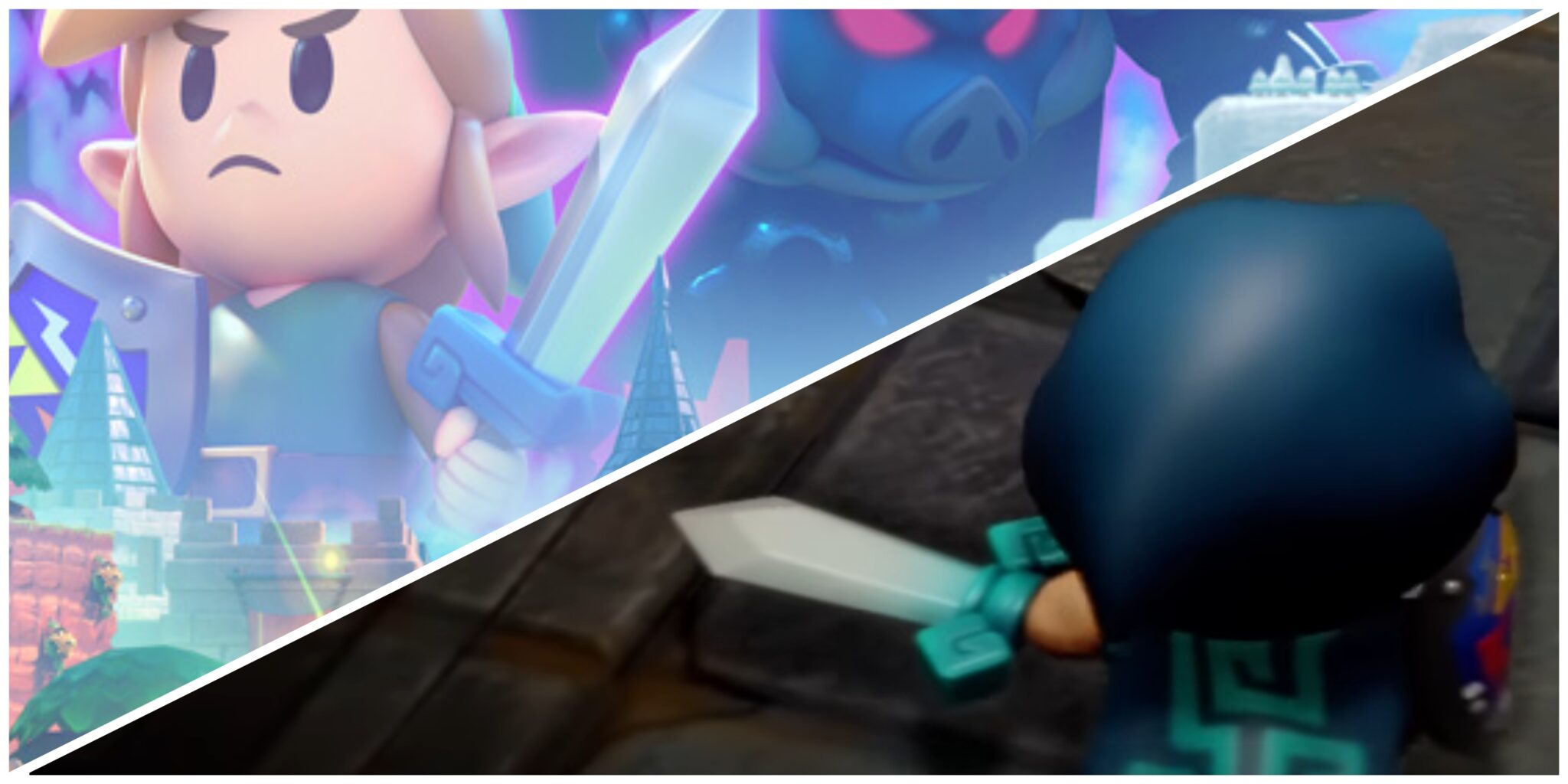 Link’s sword design differs in Echoes of Wisdom artwork and trailer