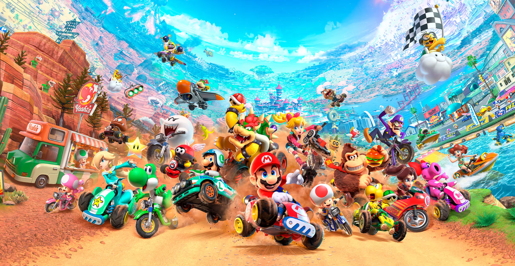Mario Kart World’s game box offers a glimpse at how Nintendo Switch 2 ...