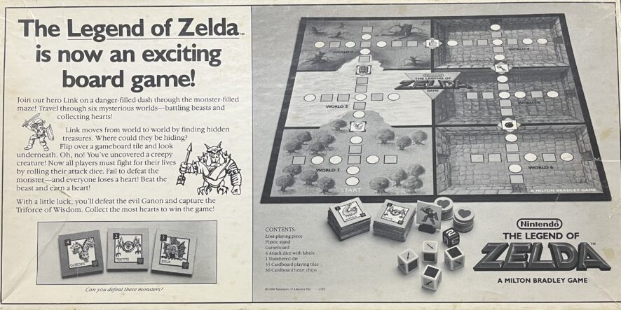 Tetra’s Treasures: The Legend of Zelda Board Game (1988)